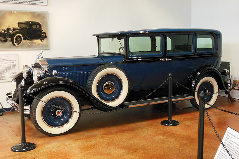 1930 Packard Model 733 at The Woodland Auto Display Museum