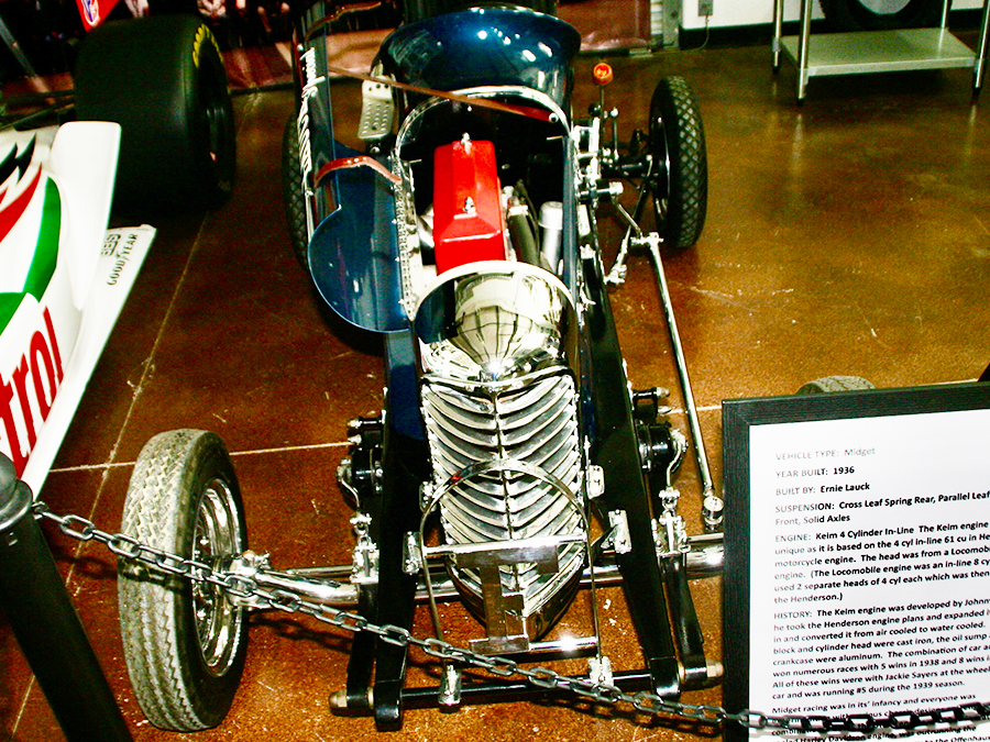 1936 Midget Race Car | The Woodland Auto Display Museum