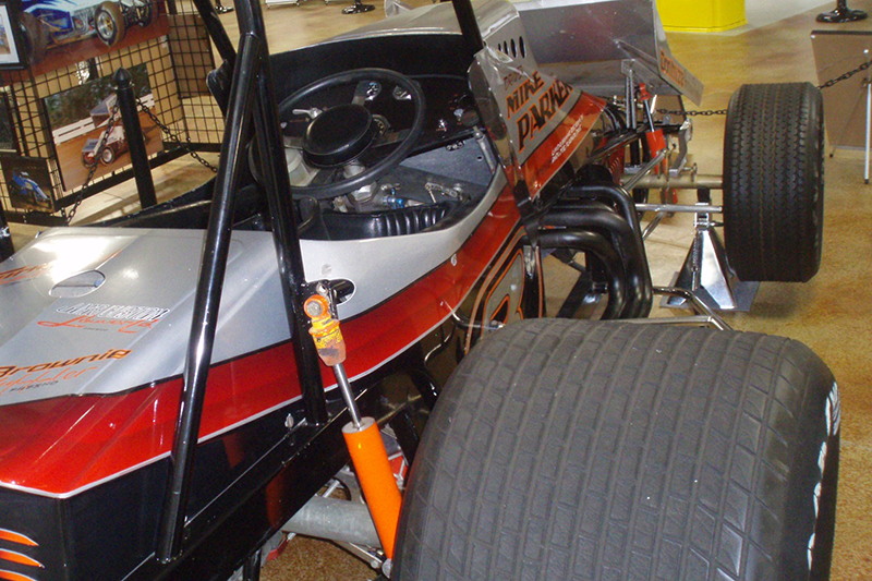 Mike Parker's NASCAR Winged | The Woodland Auto Display